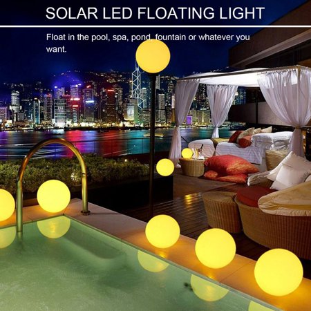 Solar Floating Underwater LED Color Changing Light For Swimming Pool ...