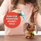 furReal Walkalots Lil' Wags, Dark Brown Puppy - Walmart.com