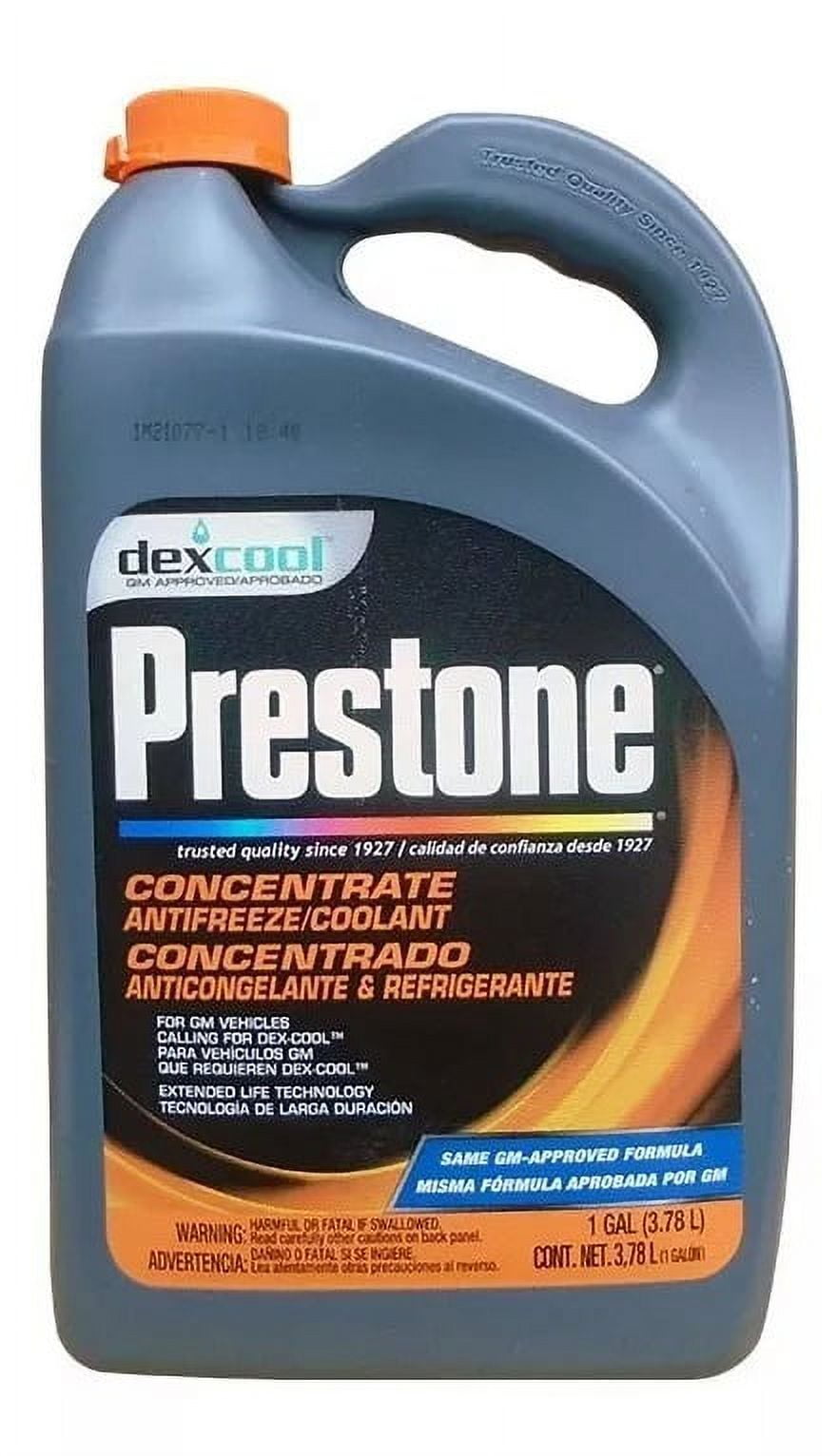 Anticongelante Prestone Naranja Concentrado 3.78l Dexcool PRESTONE ...