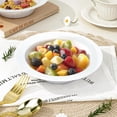 100 Pack 12 oz White Disposable Plastic Bowls, Heavy-Duty Soup, Salad ...