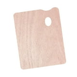 Wood Painting Palette Board Coloring Arts Oil Paint Paint Color Mixing ...
