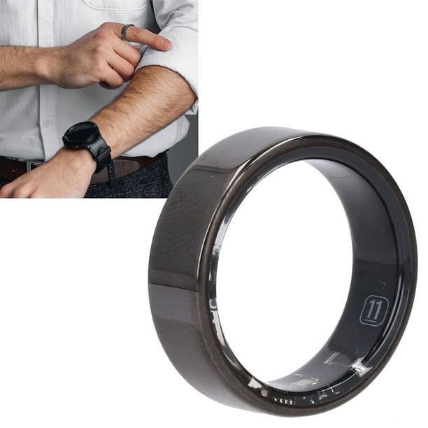 Smart Ring Health Tracker, IP68 Water Resistant Multiple Sport Modes ...