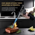 Butane Torch Lighter,Kitchen Torches For Cooking,Mini Adjustable Flame ...
