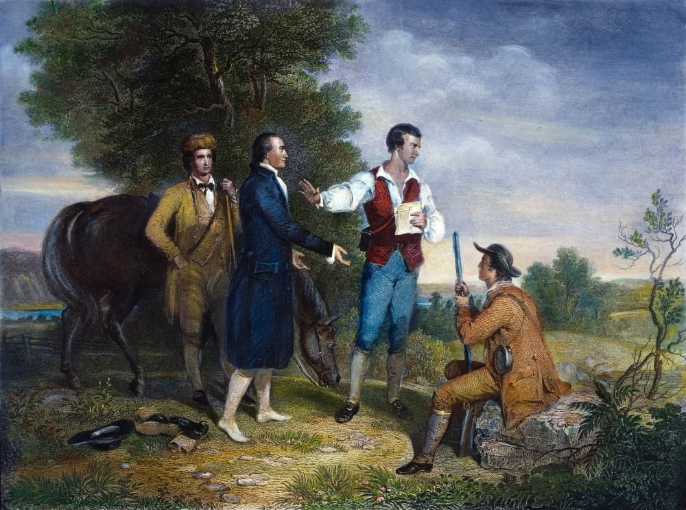 Capture Of John Andre Nthe Capture Of Major John Andre In 1780 American ...