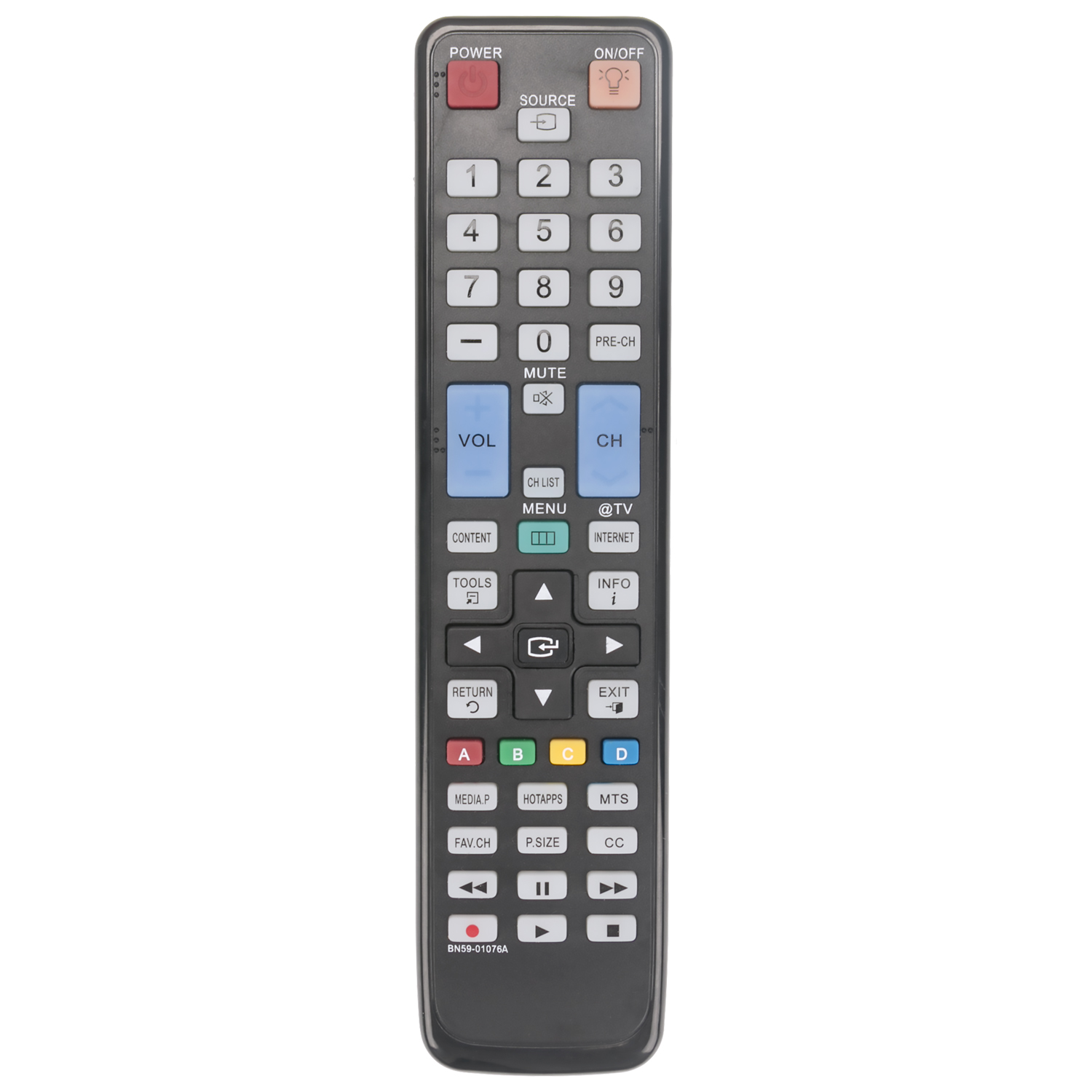 New BN59-01076A BN5901076A TV Remote Control fit for Samsung LCD TV ...