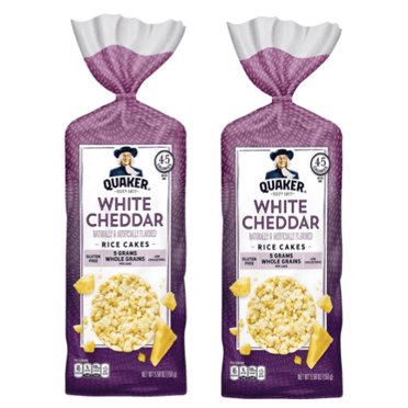Quaker Large Rice Cakes, 3 Flavor Topper Variety Pack, Pack of 6 ...