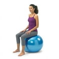 OPTP Gymnic Classic Plus Exercise Ball, 65 cm, Blue, Core Workout ...