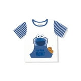 Sesame Street Cookie Monster Baby Boy T-Shirts and Short Outfit Set ...