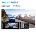 Kchsji Dash Cam 3.16-inch 1080P Front & Interior Recording Camera with ...
