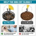 2 Pcs Dog Bowl Slow Feeder Insert, Cuttable Slow Feeder Dog Bowl Insert ...
