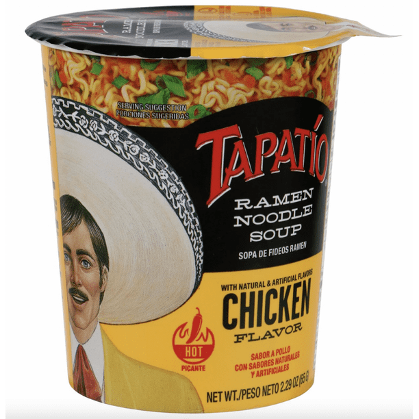 Tapatio Chicken Ramen Noodle Cups (2.29 oz., 12 pk.) - Walmart.com