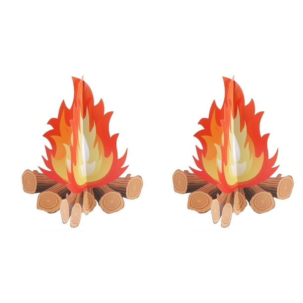 Large Fake Campfire