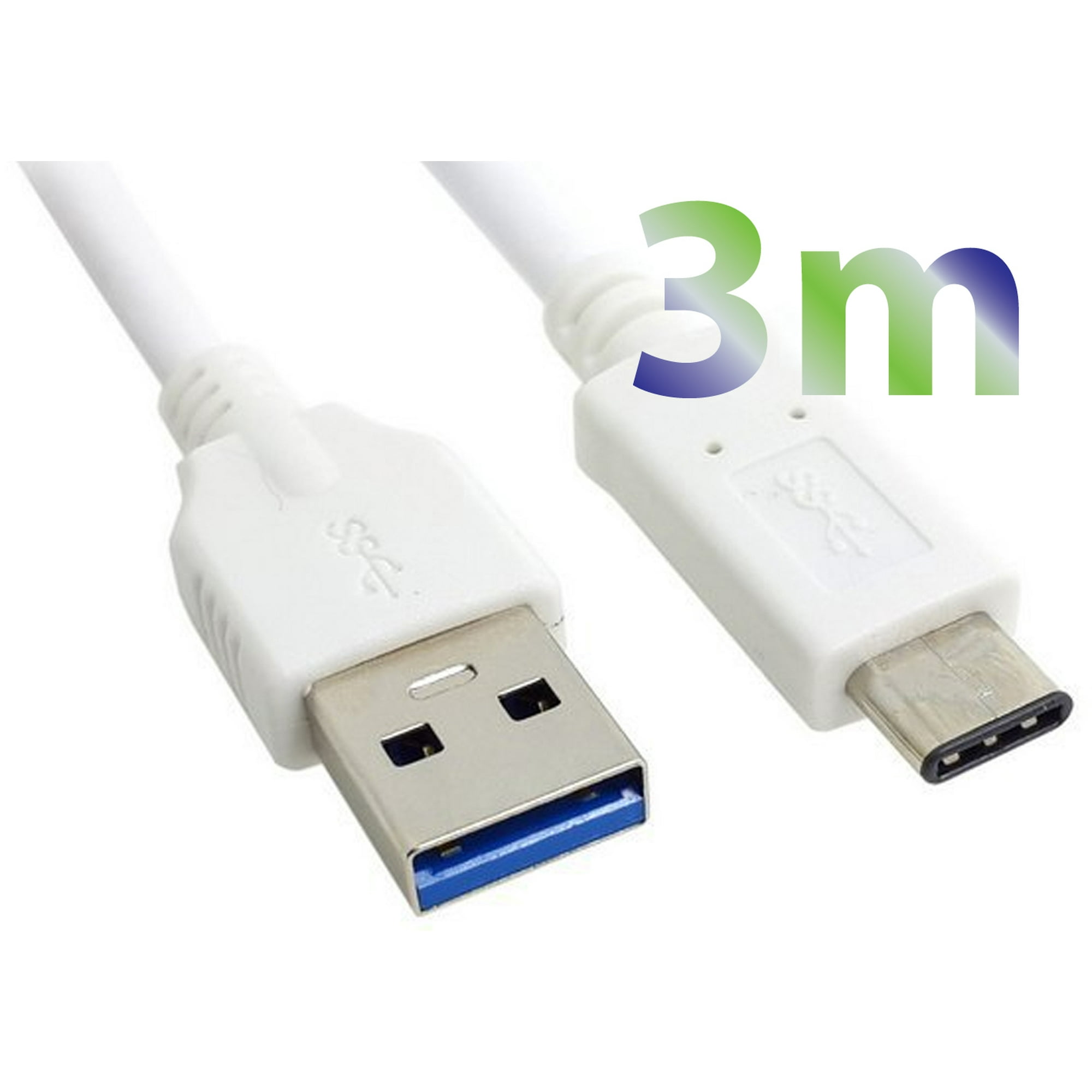 Click here for Exian Usb C / Type C Usb Cable 3m White prices