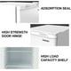 KUPPET Upright Freezer, Compact Reversible Single Door Table Top Mini ...