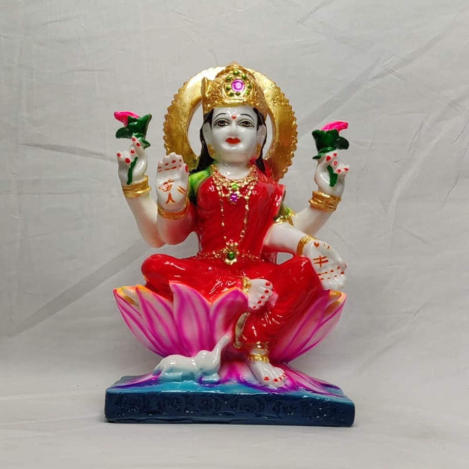 India Goddess Ma Laxmi Idol in Resin Goddess of Wealth Laxmi Statue ...