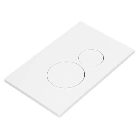 Toilet Water Tank Panel, Double Switch Glossy Water Tank Panel White ...