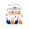 Congrats Diploma Cap Graduation Table Runner, 2026 Fireworks Holiday ...