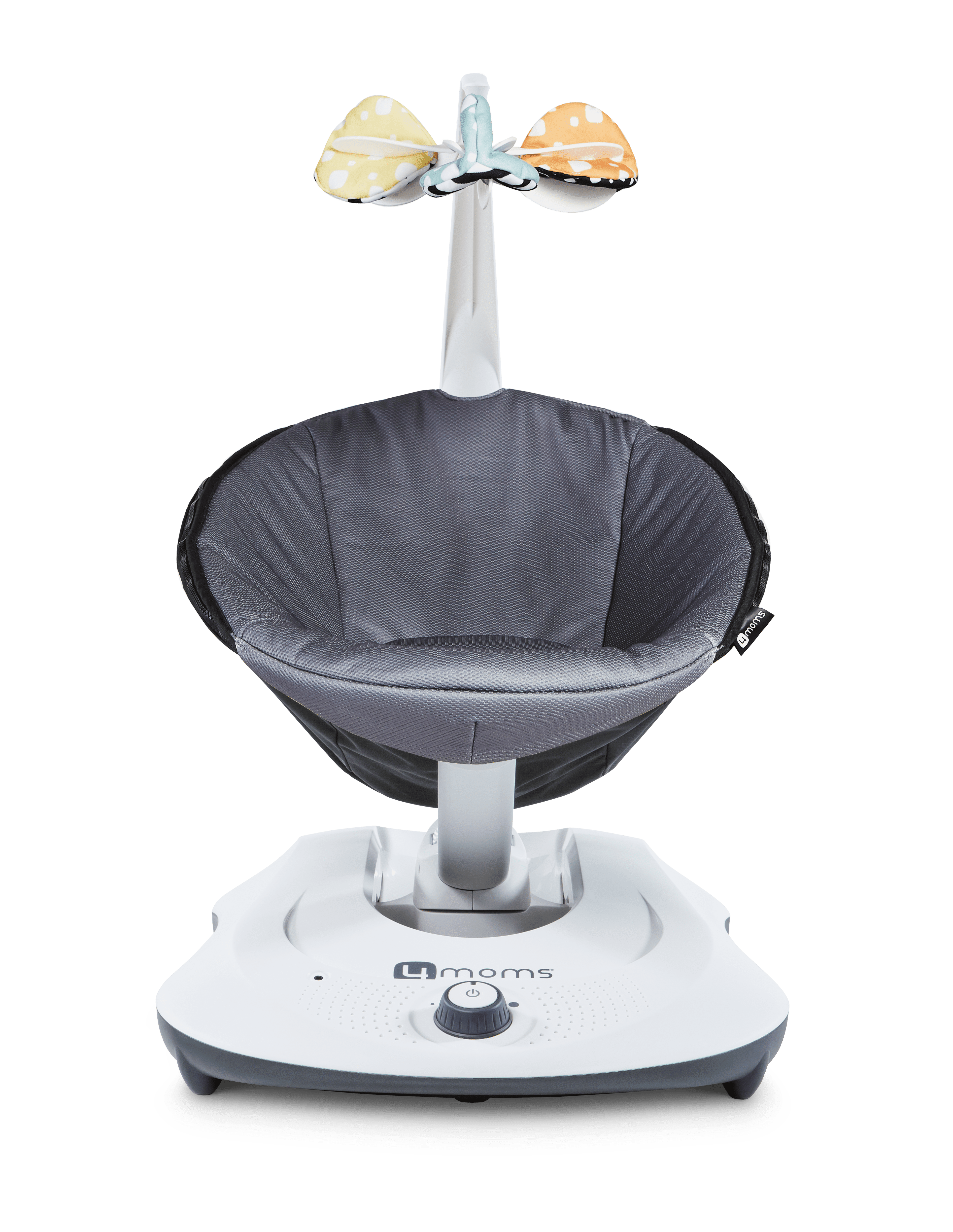 4moms RockaRoo Baby Rocker + Safety Strap Fastener, Compact Baby Rocker ...