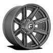Fuel 1PC Aluminum Rim D712 RAGE 20X9in Gloss Black Red Tinted Clear ...