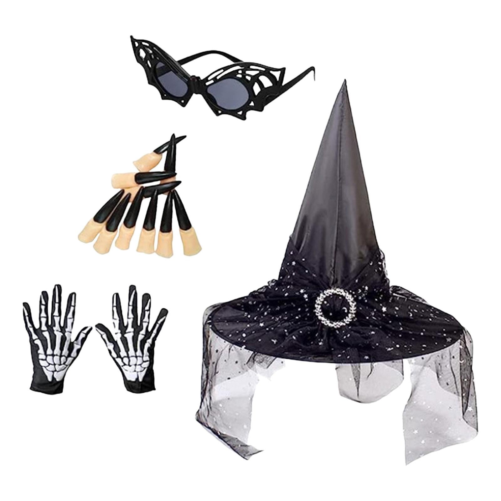 Click here for Runquan Halloween Witch Hat Modern Witches Hat Wit... prices