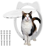 Cat Door for Interior Doors,Cat Puppy Door with Lockable Safe Magnetic ...