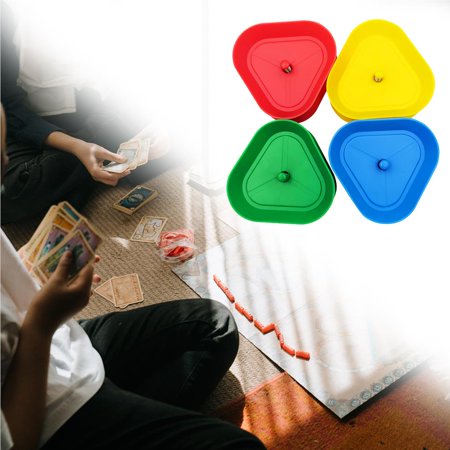 4pcs Triangle Playing Card Stand Smooth Playing Cards Waterproof ...