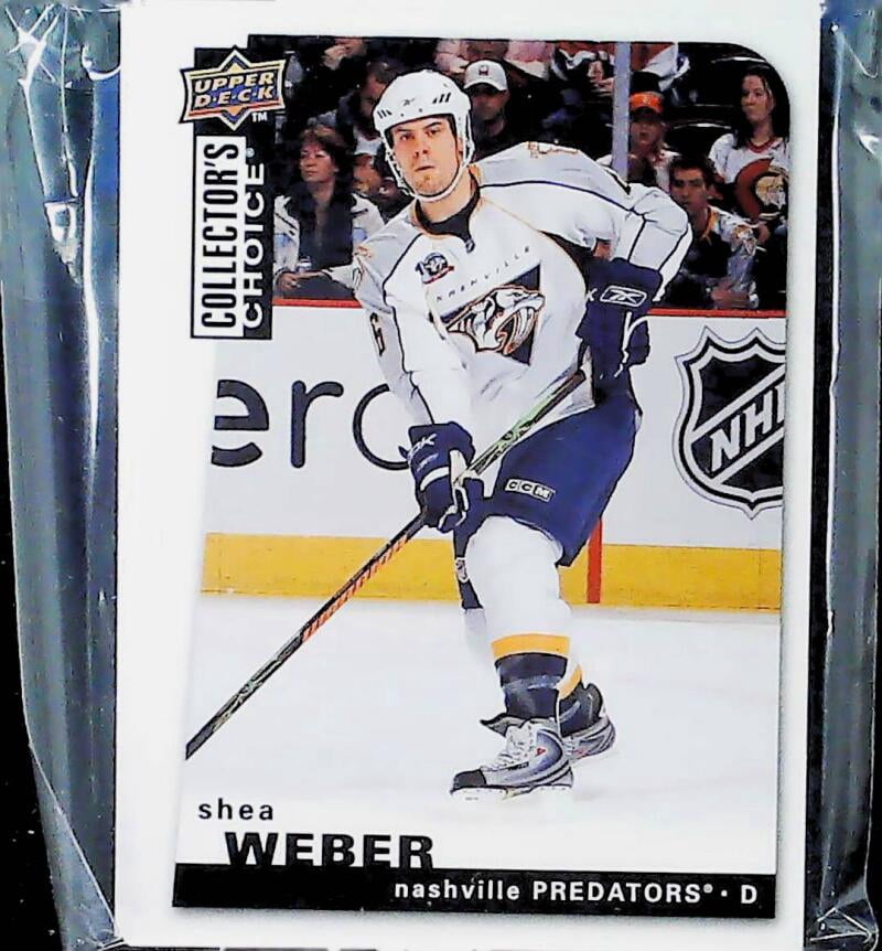2008-09 Collector's Choice Nashville Predators Team Set 7 Cards MINT ...