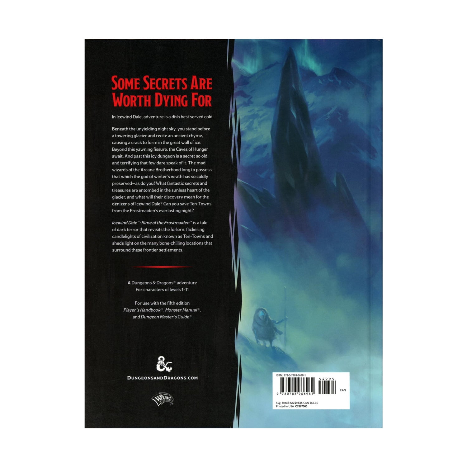 Buy Icewind Dale: Rime of the Frostmaiden (D&d Adventure Book) (Dungeons & Dragons) (Hardcover ...