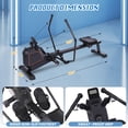 Foldable Double-Scull Rowing Machine with 14-Level Magnetic Resistance ...