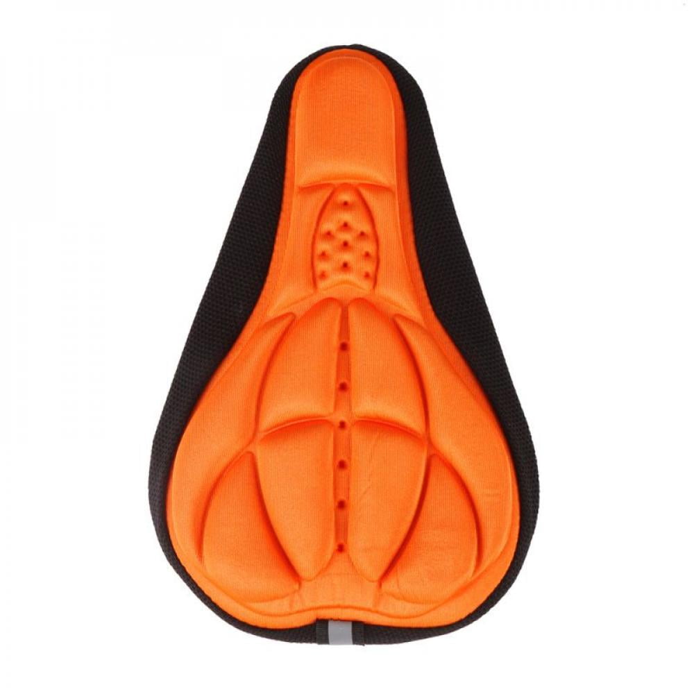 Bike 3D Gel Saddle Seat Cover Bicycle Silicone Soft Comfort Pad Cushion ...
