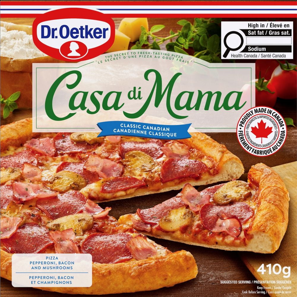 Click here for Dr. Oetker Casa Di Mama Classic Canadian Pizza 410... prices
