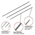 SINGER Leather Steel Hand Sewing Needles, Sizes 3 to 7, 3 Pieces for ...