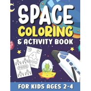 Space Coloring Book for Kids : Fantastic Outer Space Coloring with ...