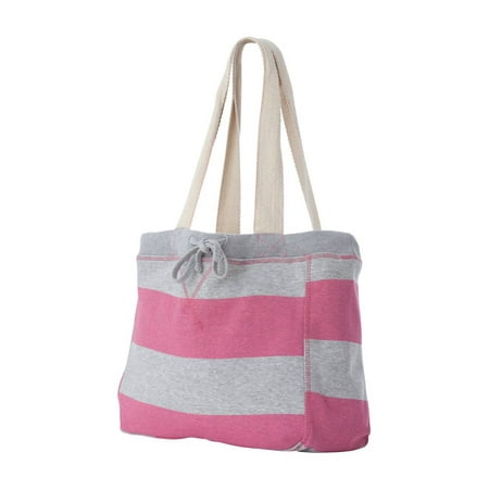 Malibu Sunny SoCal Pro-Weave Beach Comber Bag, Heather Pink | Walmart ...