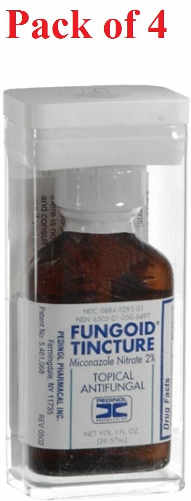 4 Pack - Fungoid Tincture Topical Antifungal 1 oz - Walmart.com