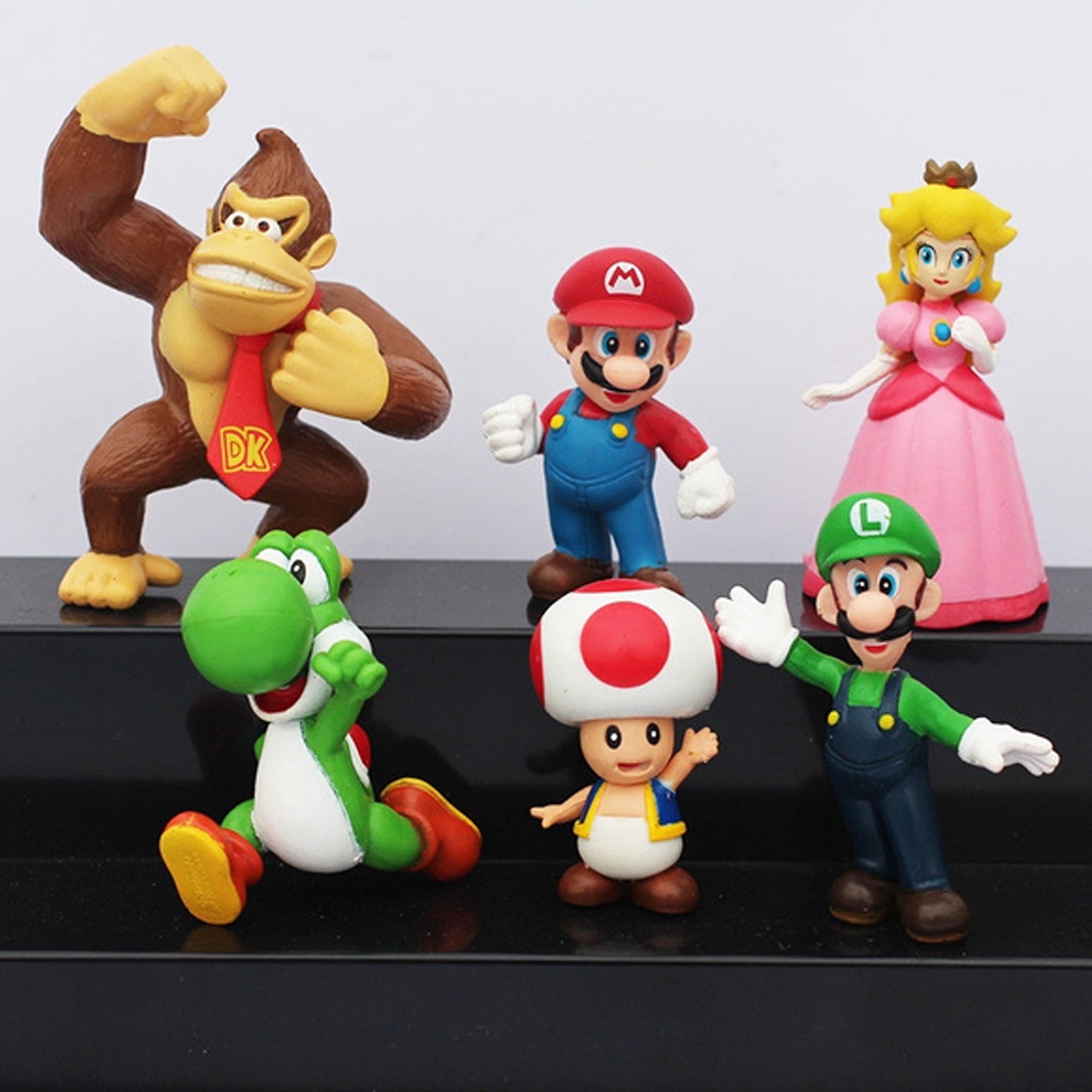 Buy Sunisery 6 PCS Cute Cartoon Super Mario Bros Super Mary Princess ...