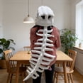 COOLHOOD Amusing Dinosaur Skeleton Hooded Cap For Halloween Parties And ...