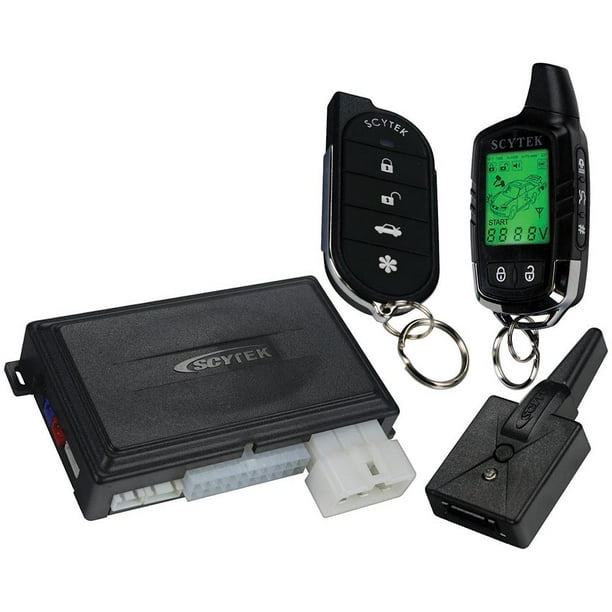 SCYTEK A1.2W 2 Way Remote Starter with One 2 Way LCD and 5 Button ...