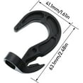 8PCS Bungee Shock Cord Hook Rope Terminal Ends Tabbed S Open Hooks ...