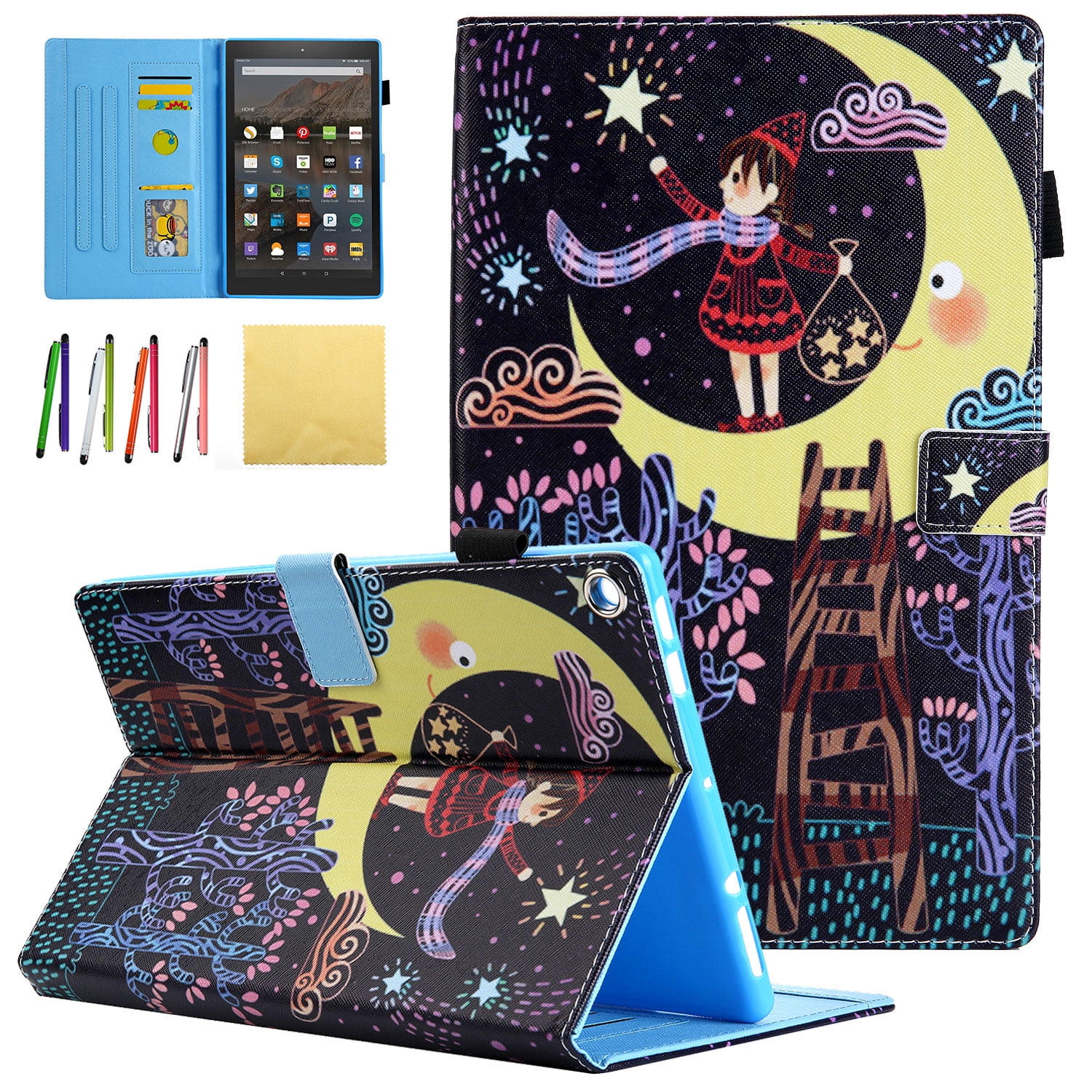 Allytech Case for All-New Amazon Fire HD 10.1 Tablet (7th Generation ...