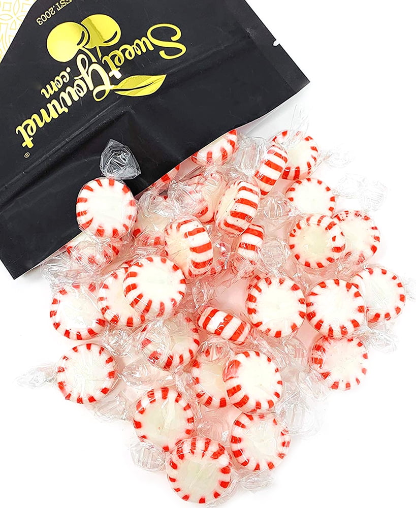 SweetGourmet Peppermint Starlights | White Center | Arcor Bulk Twist ...