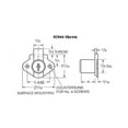 Cabinet Lock - CCL 02066 1-1/8 US4 KD 00169 - Walmart.com
