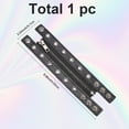 Adjustable Punk Pu Leather Cuff Bracelet Zipper Wide Wristband Alloy ...