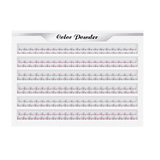 Sonoma White Nail Powder Wall Rack, Double Shelves 6 Tiers, Holds up to ...