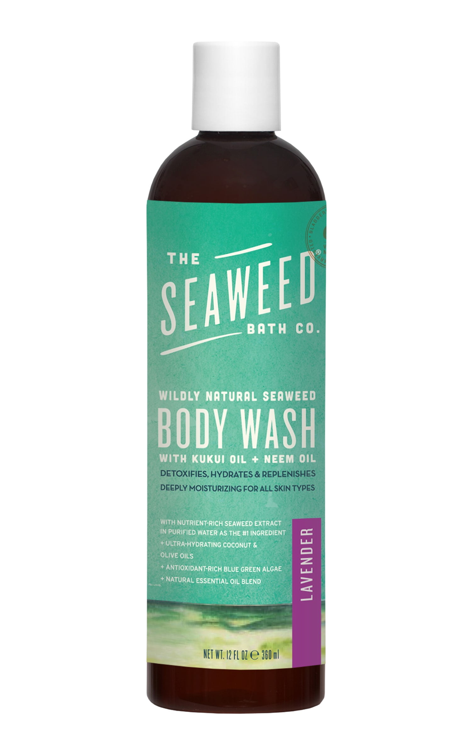 The Seaweed Bath Co Body Wash, Lavender, 12 Oz - Walmart.com