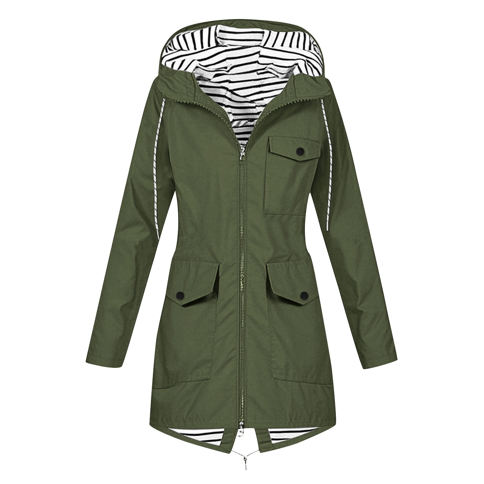 Click here for Yanlir Women Waterproof Rain Jacket Hooded Windpro... prices
