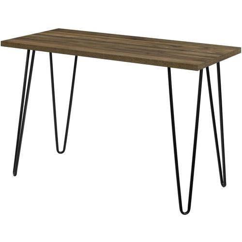 Free Shipping Mainstays Retro Computer Desk Walnut Walmart