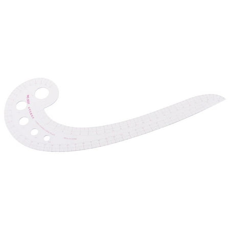 Sewing Ruler Comma Shaped French Curve Plastic Tailor Drawing Craft ...