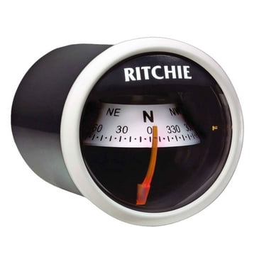 RITCHIE COMPASSES F-82 Compass, Flush Mount, 3" Dial, Black - Walmart.com