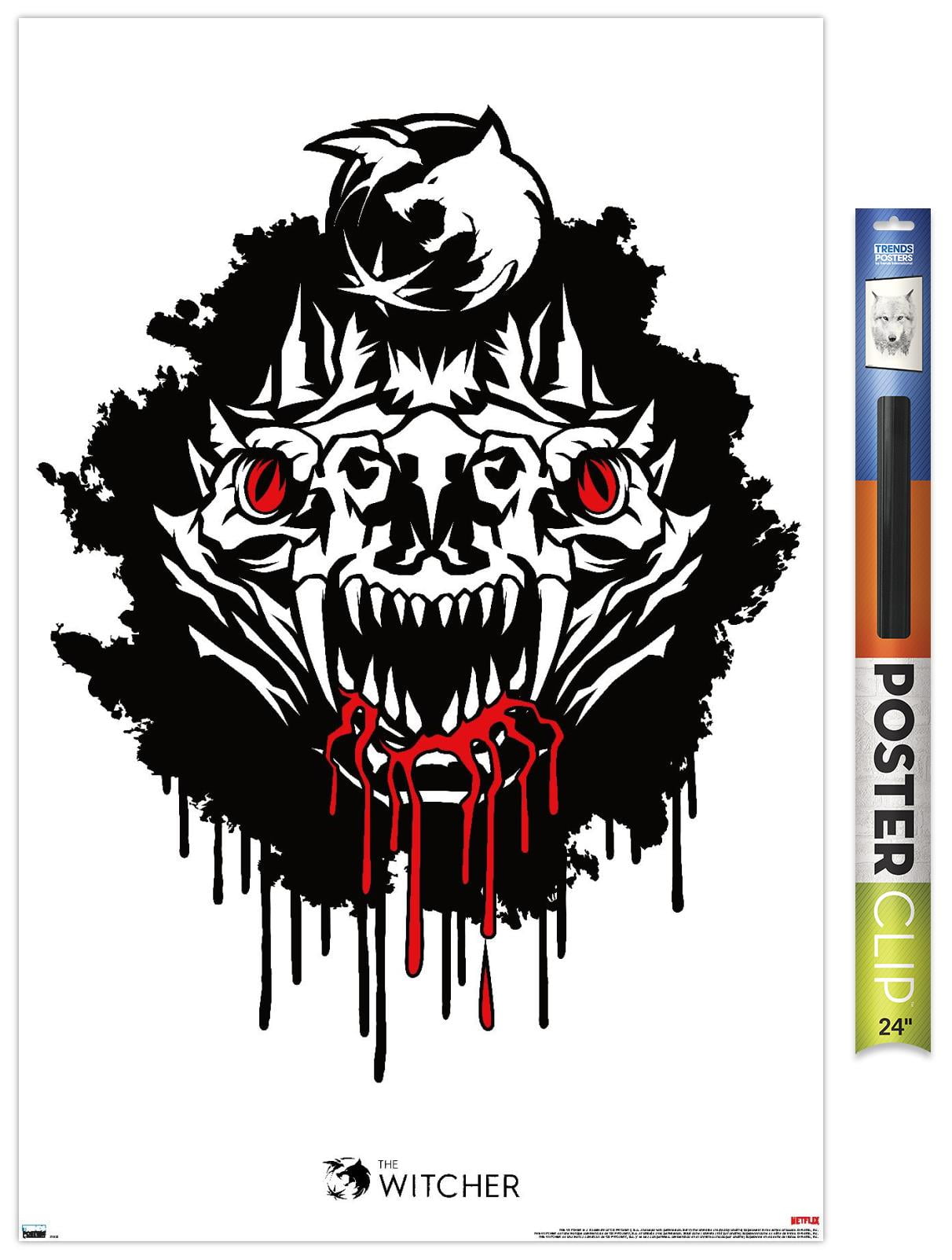 Netflix The Witcher Season 2 - Basilisk Head Wall Poster, 22.375" x 34 ...